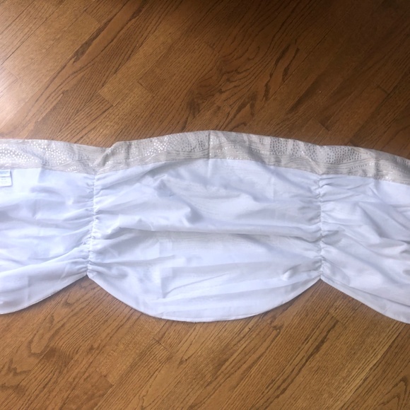 Waterford | Accents | Waterford Aria Luxurious Ruched Valance Rod ...